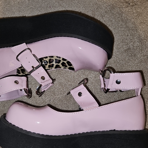 Demonia | Shoes | Demonia Sprite Pink Platforms | Poshmark